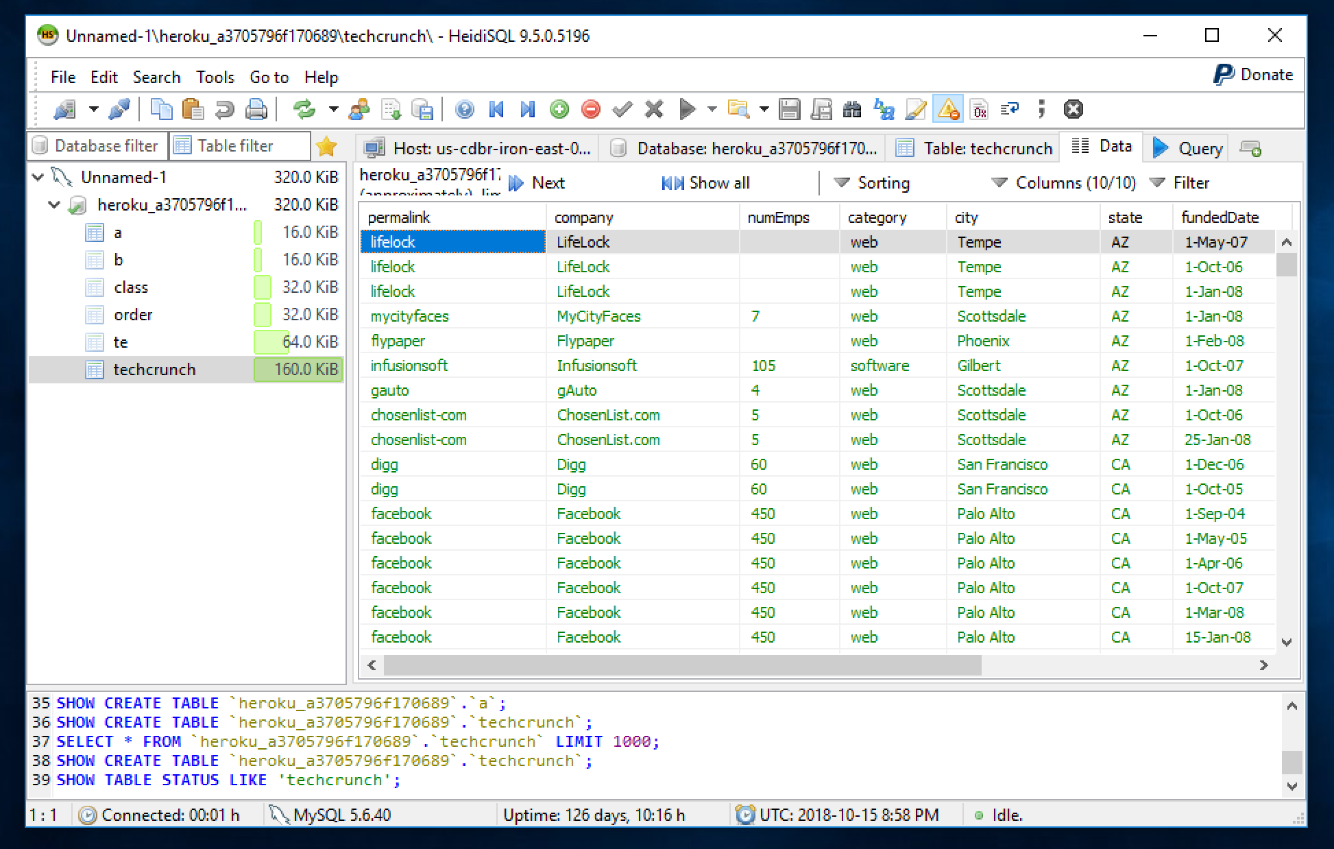 HeidiSQL Vs Navicat Vs TablePlus A Quick Review TablePlus