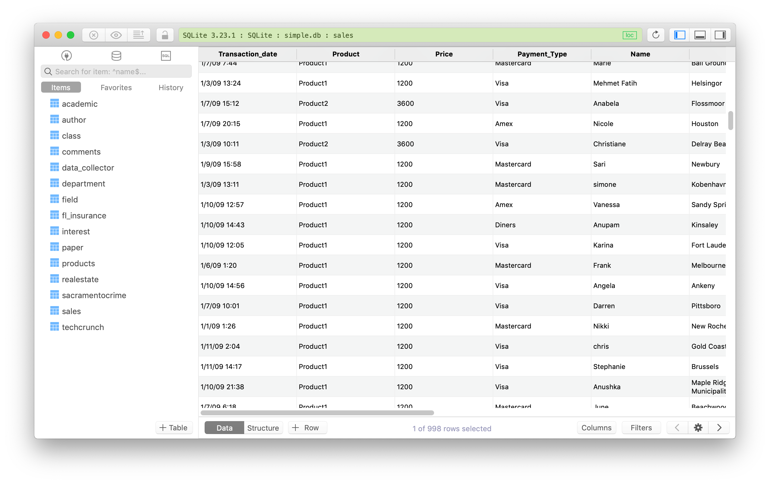 There s No Sequel Pro For SQLite And This Can Help TablePlus