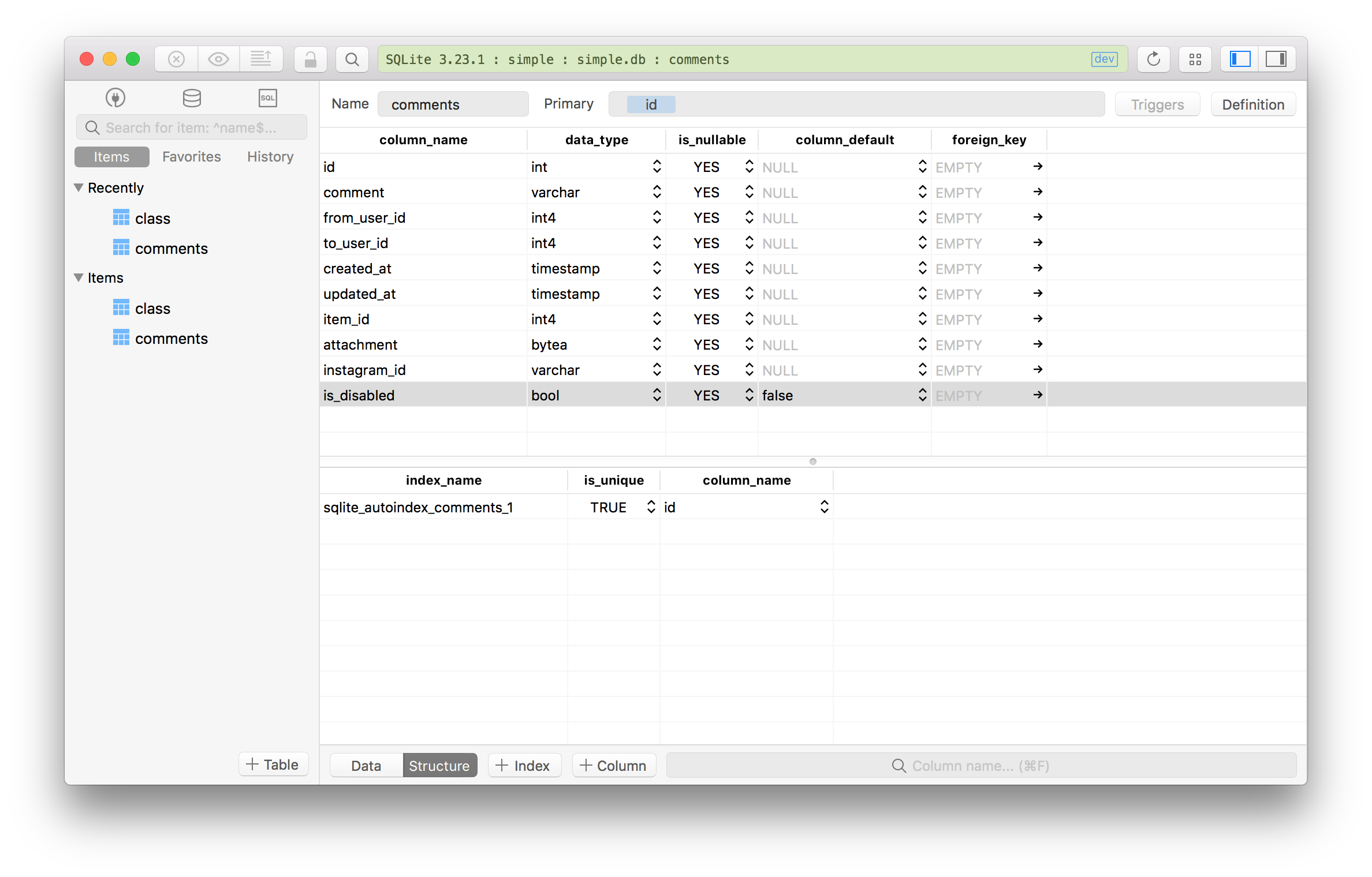 The Best SQLite GUI Tool For Mac TablePlus TablePlus